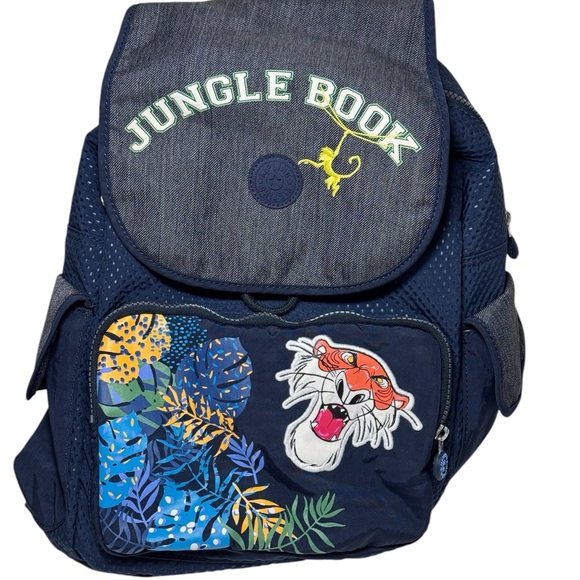 Kipling | Accessories | Kipling Xdisney Jungle Book Kids Backpack Navy ...